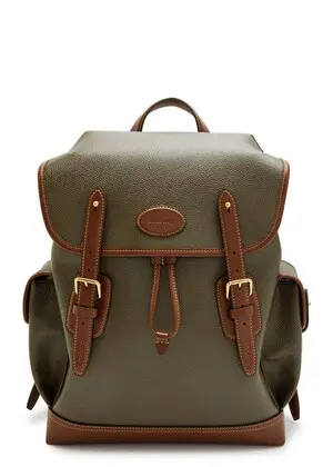 Mulberry Heritage Pebbled Leather Backpack - Brown