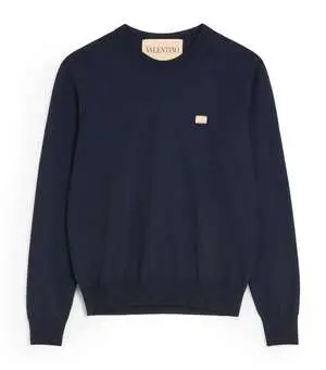 Valentino Garavani Textured Sweaters For Men
