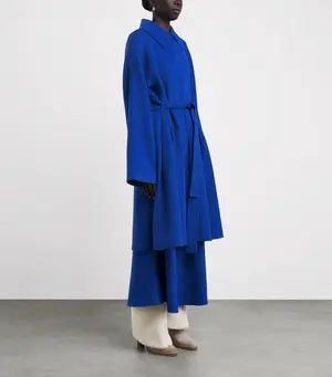 Lafayette 148 New York Wool-cashmere Detachable Cape Coat