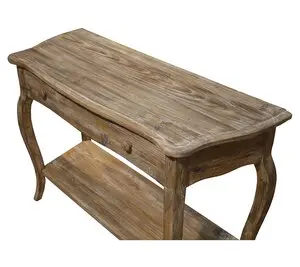 ALATERRE FURNITURE Austerity Reclaimed Wood Con Sole Table - One-color