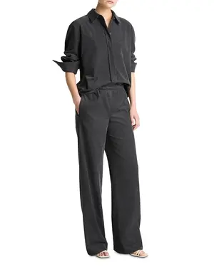 Vince Mid-rise Pull-on Corduroy Pants
