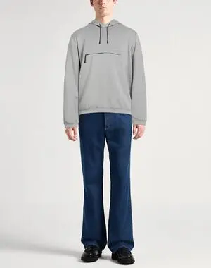 Emporio Armani Solid Sweatshirt With Appliqués