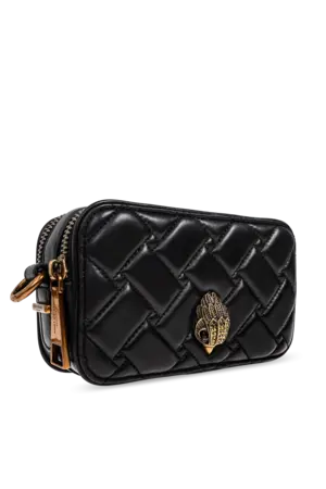Kurt Geiger Kensington Leather Shoulder Bag - Black