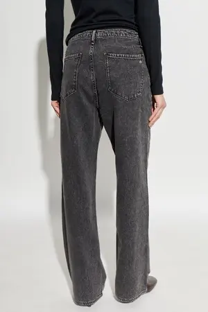 Rag & Bone Straight-leg Denim Jeans - Grey