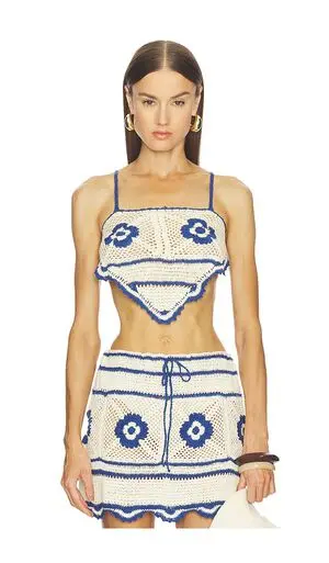 Agua Bendita Floral Camis Tanks For Women