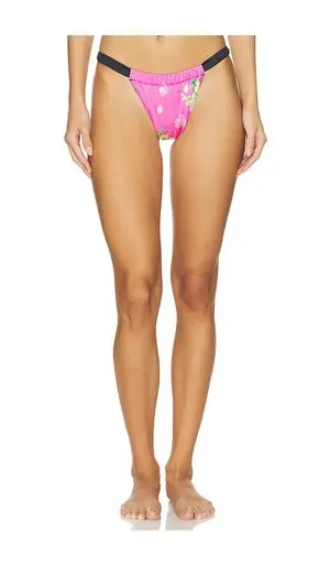 Frankies Bikinis Amore Bikini Bottom - Midnight Blossom