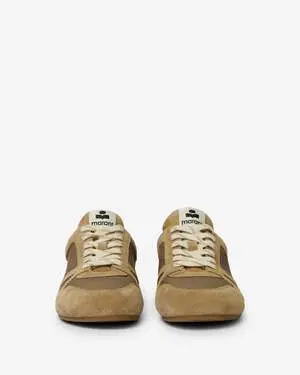 Isabel Marant Senny Low Sneakers - Khaki