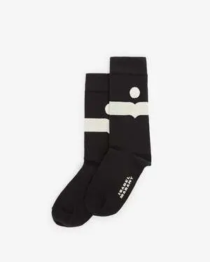Isabel Marant Nesson Mid-calf Socks - Black