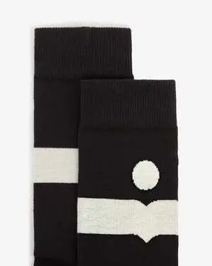 Isabel Marant Nesson Mid-calf Socks - Black