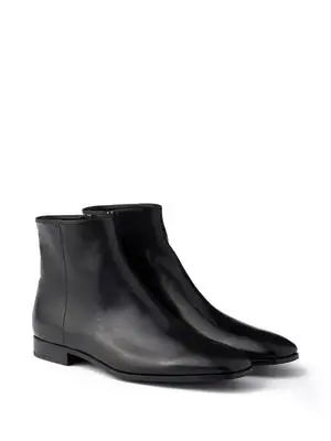 Prada Zipped Leather Boots