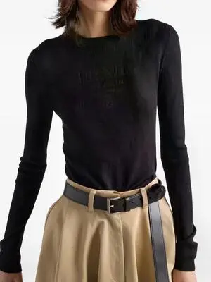 Prada Crew-neck Sweater - Black