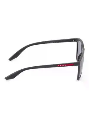 Prada Linea Rossa Square-frame Sunglasses - Grey