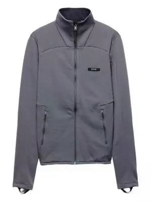 Prada Logo-patch Zip-up Jacket