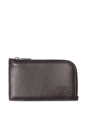 Burberry Zip-up Card Holder - Brown