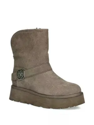 Guess 45mm Dolsay Buckle-strap Boots - Green
