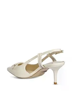 MARCIANO Pointed-toe Slingback Pumps