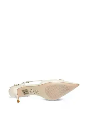 MARCIANO Pointed-toe Slingback Pumps