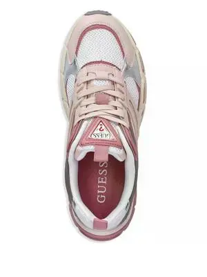 Guess Logo Lettering Sneakers - Pink