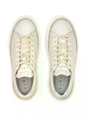 Hogan Glitter-trim Platform Sneakers