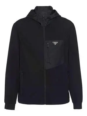 Prada Zip-up Hooded Jacket