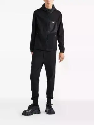 Prada Zip-up Hooded Jacket