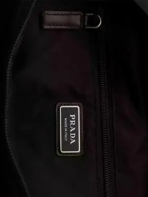 Prada Re-nylon Speedrock Shoulder Bag - Black