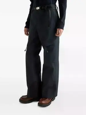 Prada Belted Straight-leg Ski Trousers