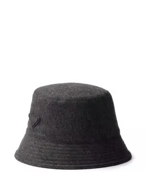 Prada Loden Bucket Hat - Grey
