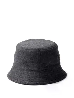 Prada Loden Bucket Hat - Grey