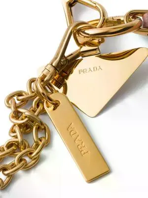 Prada Logo-plaque Leather Card Holder
