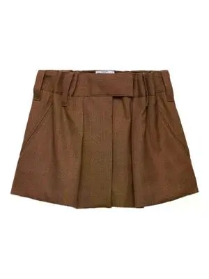 Prada Mini Skirt With Elastic Waistband