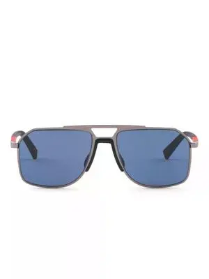 Prada Linea Rossa Pilot Sunglasses - Silver
