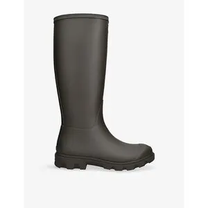 Hunter Downpour Rubber Wellington Boots - Brown