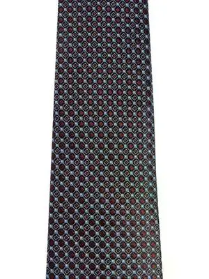 Giorgio Armani Geometric Print Neck Tie