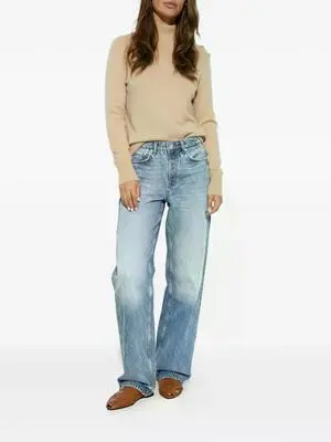 BY MALENE BIRGER Wool Roll Neck Sweater With Button Detailing