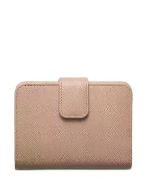 Prada Small Triangle-logo Wallet - Pink