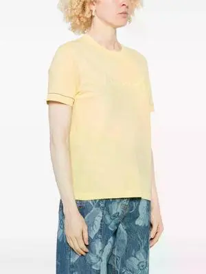 Fendi Logo-embroidered T-shirt
