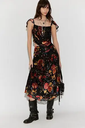 Free People Tie Detailed Day Dresses
