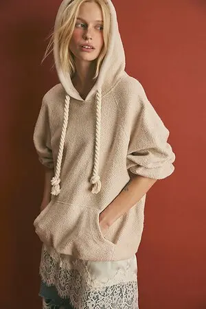 Free People Drawstring Sweatshirts Hoodies For Women