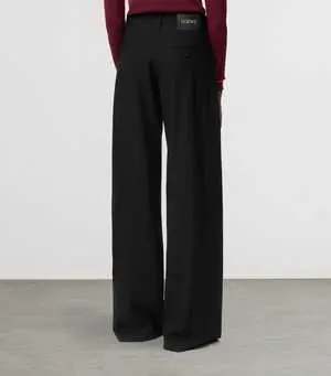 Loewe Wool Belted Trousers