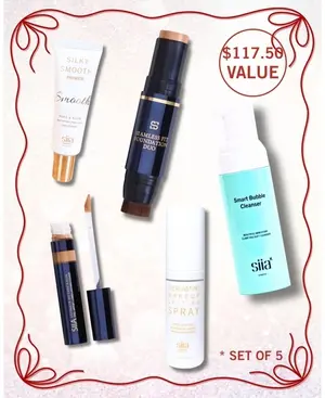 SIIA COSMETICS 5-pc. Perfect Base Collection W301 Hazelnut