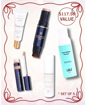 SIIA COSMETICS 5-pc. Perfect Base Collection W301 Walnut