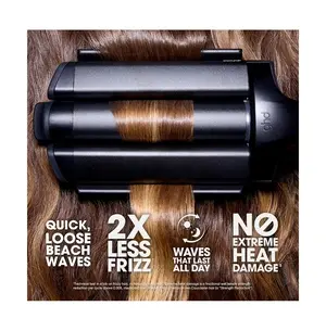 GHD Wave Triple Barrel Hair Waver - Black