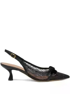 MALONE SOULIERS 45mm Jama Slingback Pumps - Black