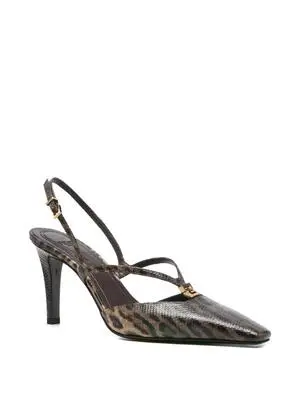 Fendi 80mm Ffold Pumps