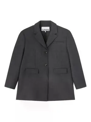 GANNI Button-fastening Blazer