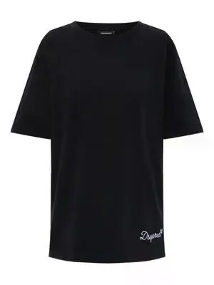 Dsquared2 Short-sleeve T-shirt With Embroidery - Black