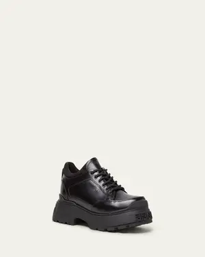 Fendi Force Light Leather Sneakers