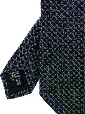 Giorgio Armani Geometric Print Tie