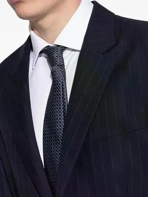 Giorgio Armani Geometric Print Tie